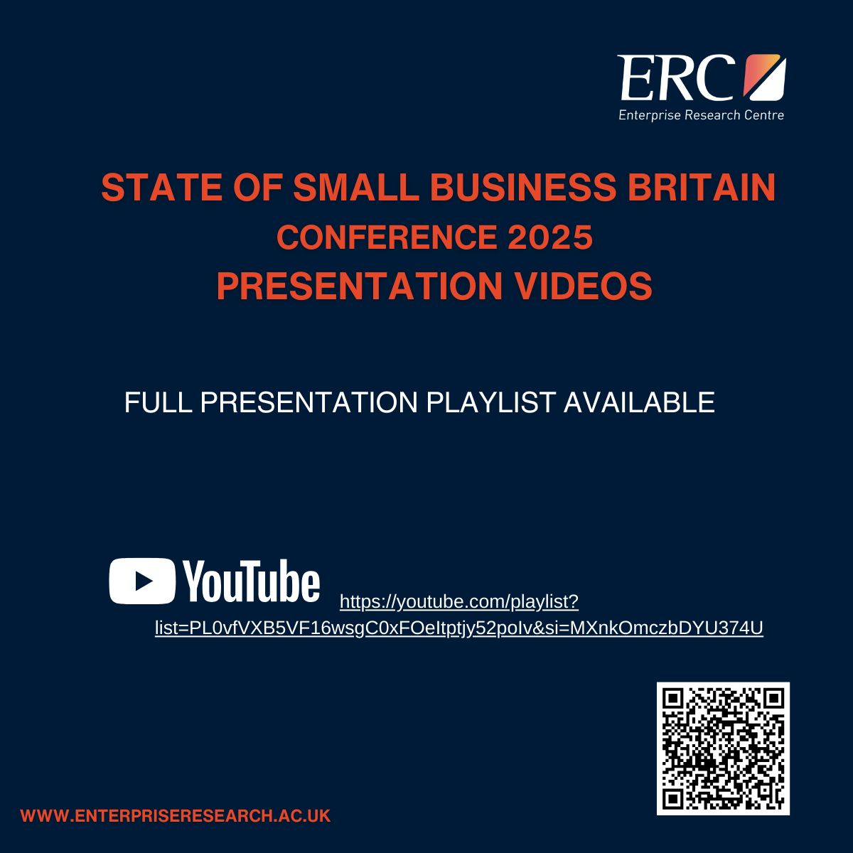 State of Small Business Britain Conference 2025 Presentation Videos ...